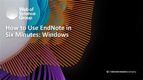how to use endnote x9 in six minutes windows youtube