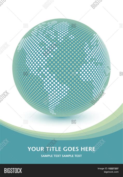Digital World Map Vector And Photo Free Trial Bigstock