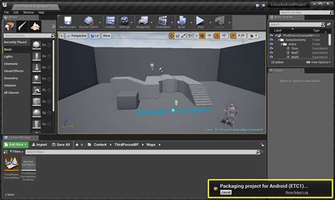 android 프로젝트 패키징 언리얼 엔진 5 6 문서 epic developer community