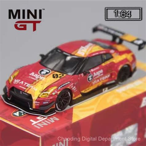 24h Shipping Tsm Mini Gt 164 Alloy Japanese Sports Car Model R35 Gt R