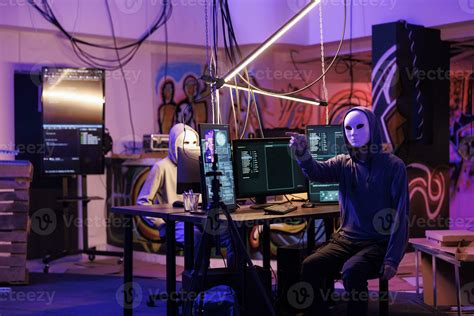 Anonymous Scammer Live Streaming Threat On Mobile Phone While Breaking Law In Abandoned