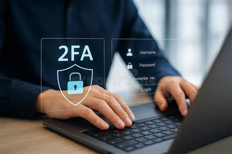 Enhancing Security The Power Of Two Factor Authentication 2fa For Safe Online Login Stock