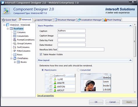 Intersoft Solutions Support Webgrid Tutorial Display Unbound