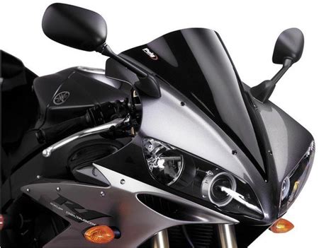 10590 Puig Race Windscreen Black For Yamaha Yzfr1 179086