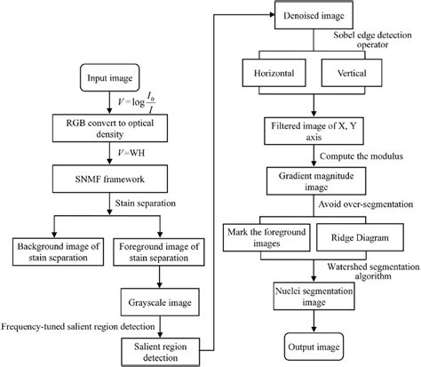 Flowchart Of The Proposed Two Stage Nuclei Segmentation Method