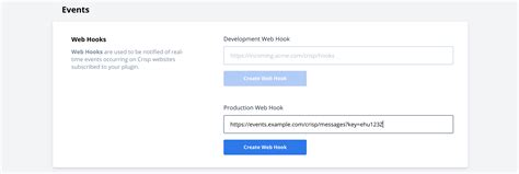 Plugin Hooks Web Hooks