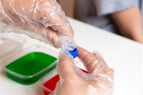 Premium Photo Chemistry Education And Training Concept Close Up Woman Holds Chemical Solution