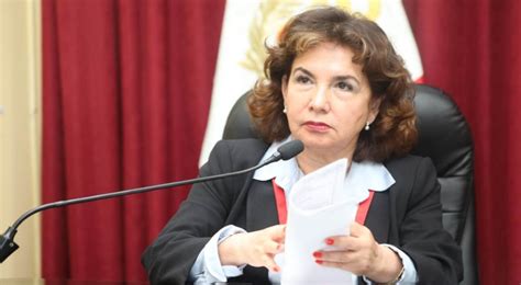 La Presidenta Del Poder Judicial Elvia Barrios Rechazó El Hábeas Corpus