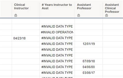 Invalid Data Type Error For Years In Rank — Smartsheet Community