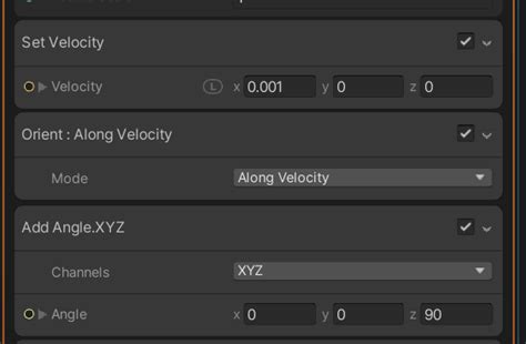 vfx orient faced camera position unity engine unity discussions