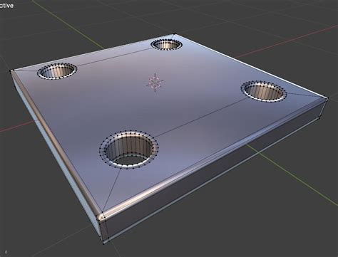 Looking For A Solution With Shading Smooth On A Flat Object With Bevels