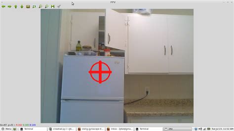Python Using Gyroscope Data For A Crosshair Gui Stack Overflow