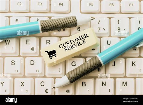 Text Showing Inspiration Customer Service Business Approach Direct Interaction With The