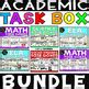 Academic Task Box Bundle By Chalkboard Superhero TPT