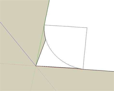 Number Of Segments Too Large For Given Angle And Radius Pro Sketchup Community