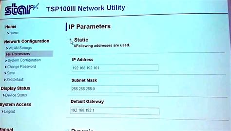 How To Set Static Ip Address For Receipt Printer Printers Loyverse Town