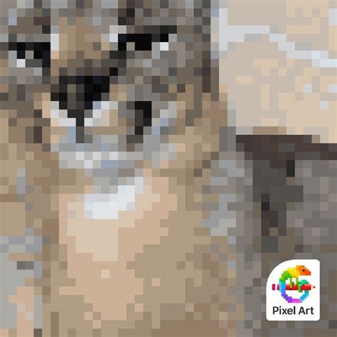 Pixel Floppa R Bigfloppa