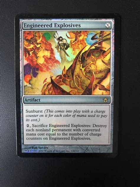 Engineered Explosives Fifth Dawn Foil Lp Mtg Single 15000