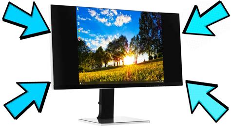 Черные полосы по краям экрана монитораКвадратное изображениеКак расширить экран монитора Youtube