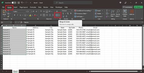 How To Unmerge Combined Cells Badger Maps