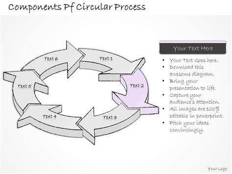 Business Ppt Diagram Components Pf Circular Process Powerpoint Template Templates