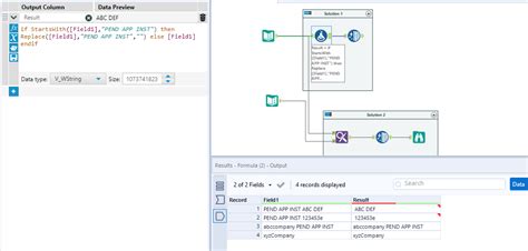 Writing Formulas Alteryx Community