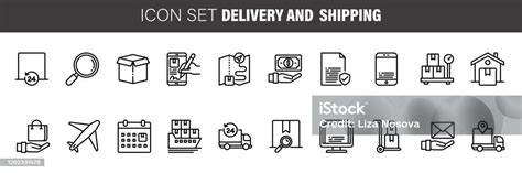 인터넷 쇼핑 소매점 및 온라인 판매의 현대 얇은 라인 아이콘 세트 프리미엄 품질 개요 기호 컬렉션입니다 간단한 모노 선형