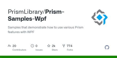 Github Prismlibraryprism Samples Wpf Samples That Demonstrate How To Use Various Prism