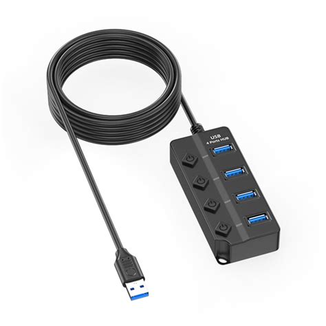 Windland Efficient Usb Hub Multiports With Port Quick Setups For Pc Accessories Walmart Com