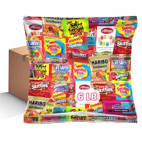 Assorted Candy Variety Pack Individually Wrapped Party