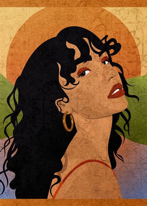 Woman Portrait Tyarah Poster By Odhara Displate