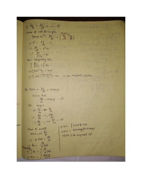 Separation Of Variables Differential Equation Pdf