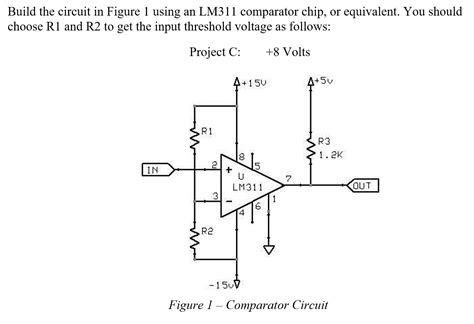 lm311 comparator circuit