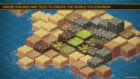 Isometric Tile Set By Katatafisch On Newgrounds