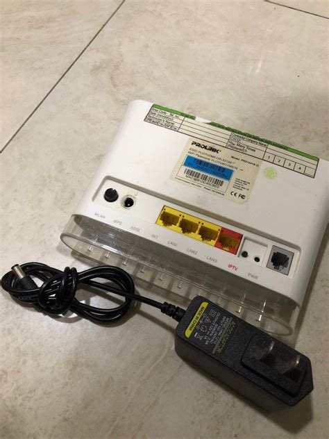 pldt home dsl prolink prs1241b computers and tech parts and accessories