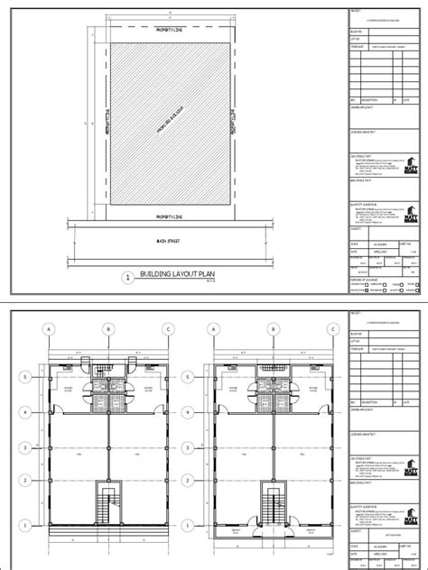 Proposal Drawing For 6 Storeyed Rc Residence Pdf