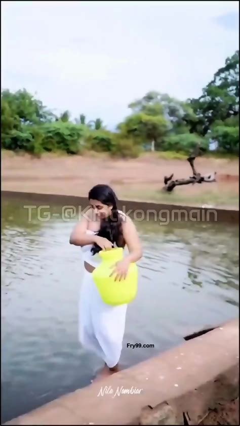 Nila Nambiar Pool Boobs