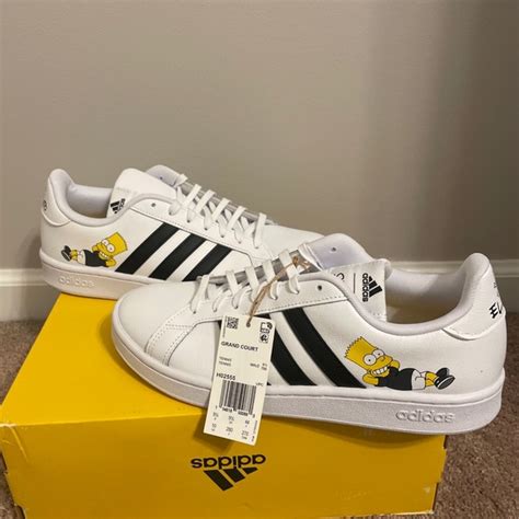 Adidas Shoes Adidas The Simpsons X Grand Court Bart Poshmark