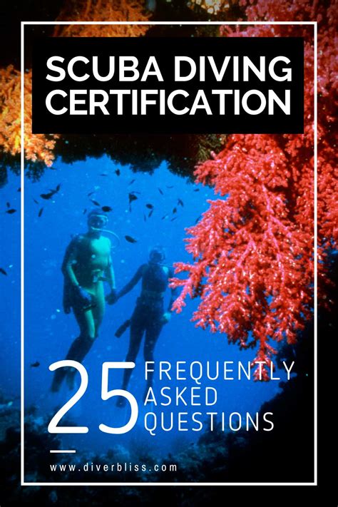 Scuba Diving Certifications Faqs 25 Top Questions Asked By New Divers