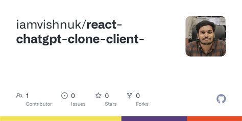 Github Iamvishnukreact Chatgpt Clone Client
