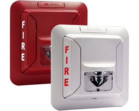 Mircom Strobe Red Wall Mount Mircom Strobe Red Wall Mount