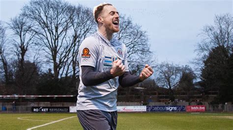 scott davies rewarded after slough town s lightening start