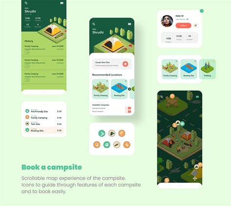 UI Interactions Behance