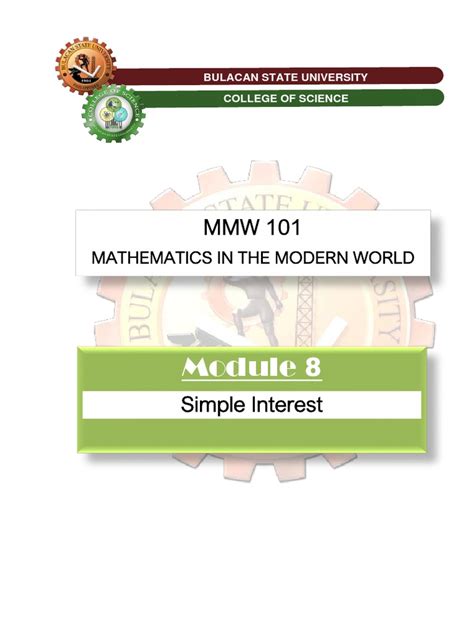 simple interest pdf business finance and money management