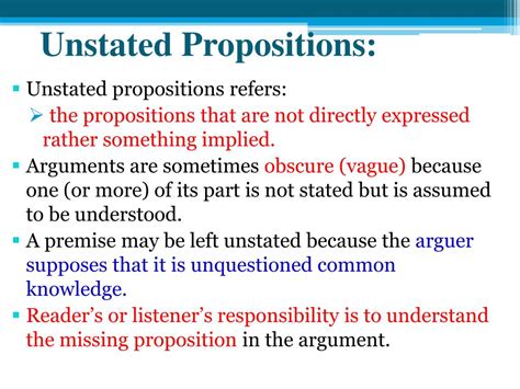 Ppt Arguments Identification Conclusion And Premise Indicators