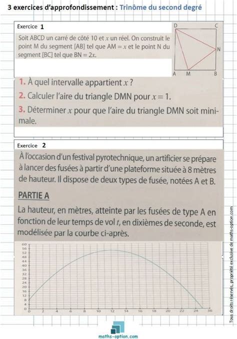 Maths Option