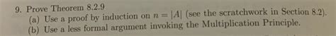 Solved Prove Theorem A See The Scratchwork In Chegg Com