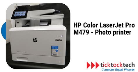 Hp Color Laserjet Pro M479fdw Photo Printer Review [2024]