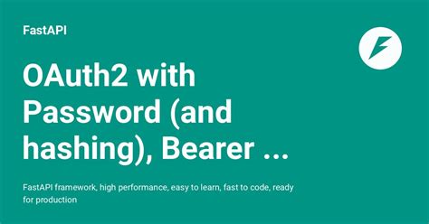 Securing Your Fastapi Application Best Practices For Authentication