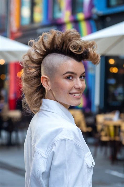 Trendy Curly Hairstyles Embrace The Mohawk For A Bold Look In 2025